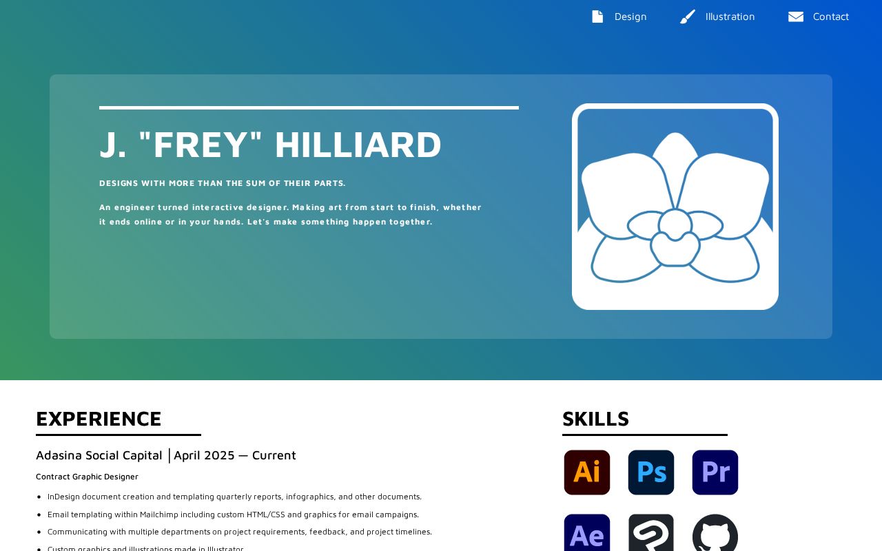 Frey's Graphic Design Portfolio